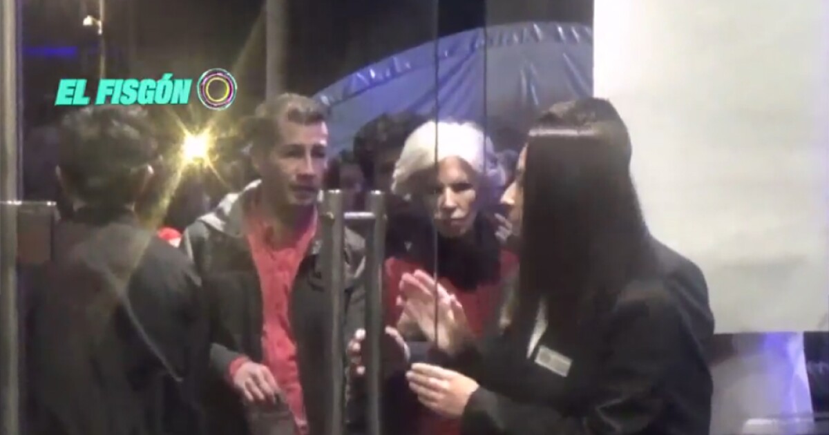 Yamile Humar estaba furiosa en la entrada de un evento - CaracolTV