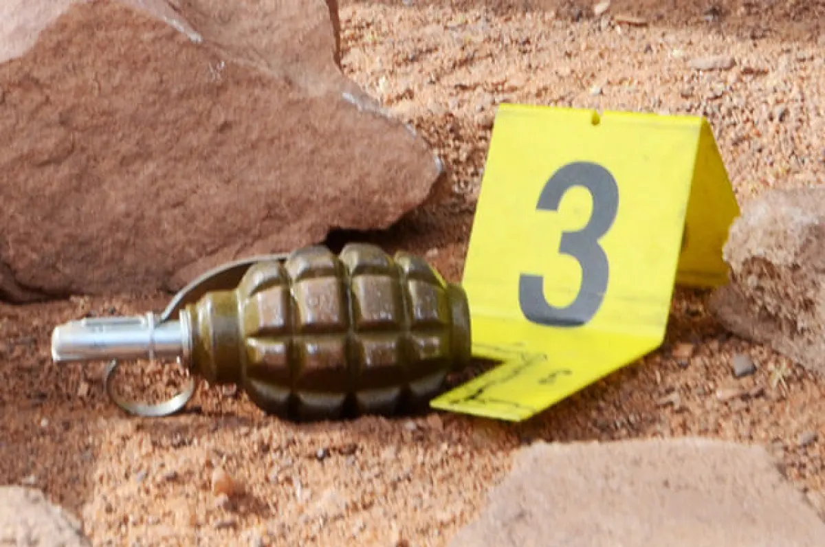 Granada que habría sido lanzada desde afuera explota dentro de vivienda ...