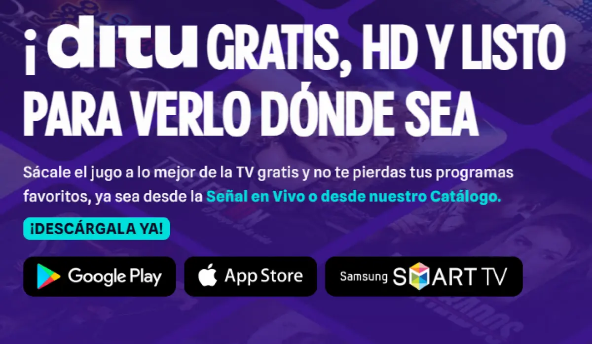 Ya está disponible ditu, la plataforma de streaming gratuita de Caracol ...