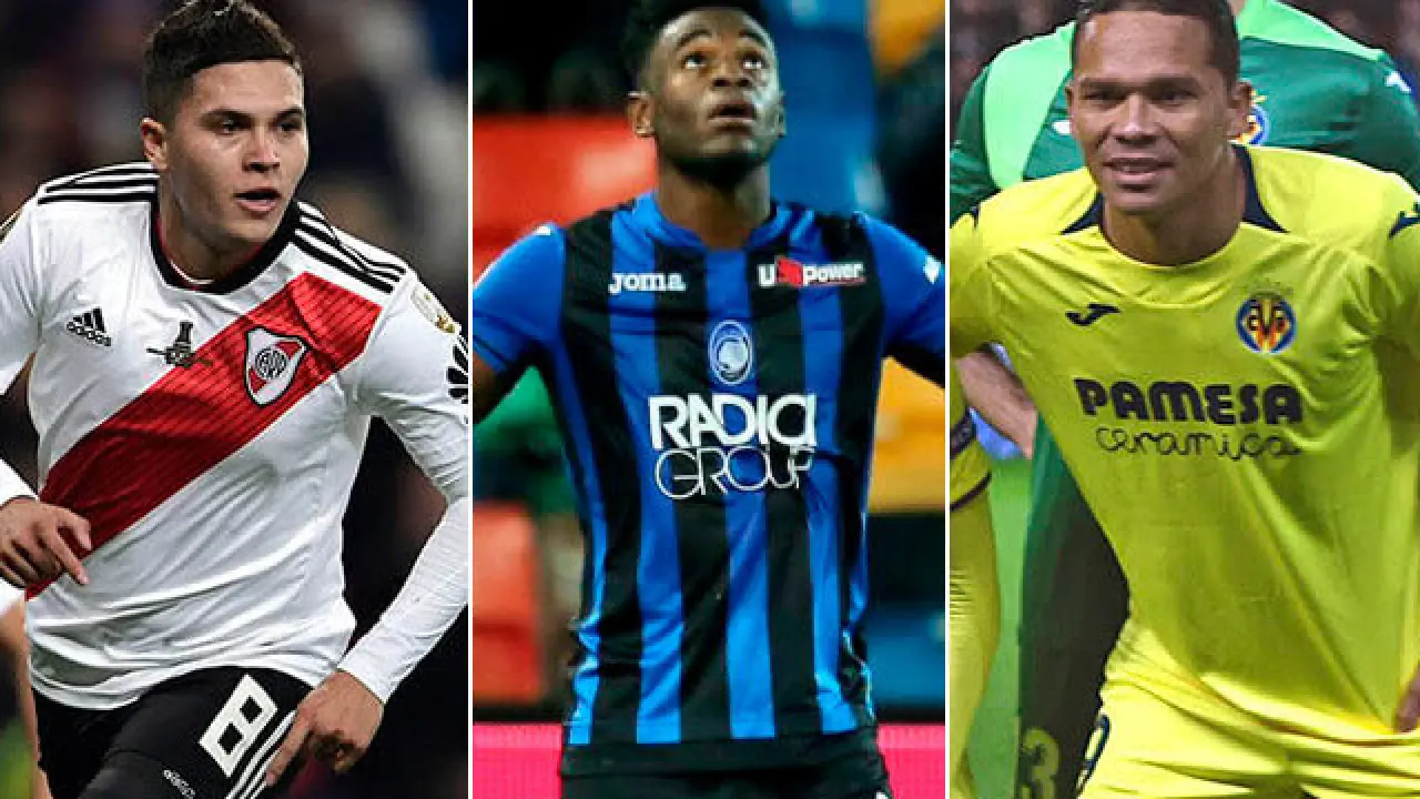 Juan Quintero, Duván Zapata y Carlos Bacca, los colombianos destacados ...