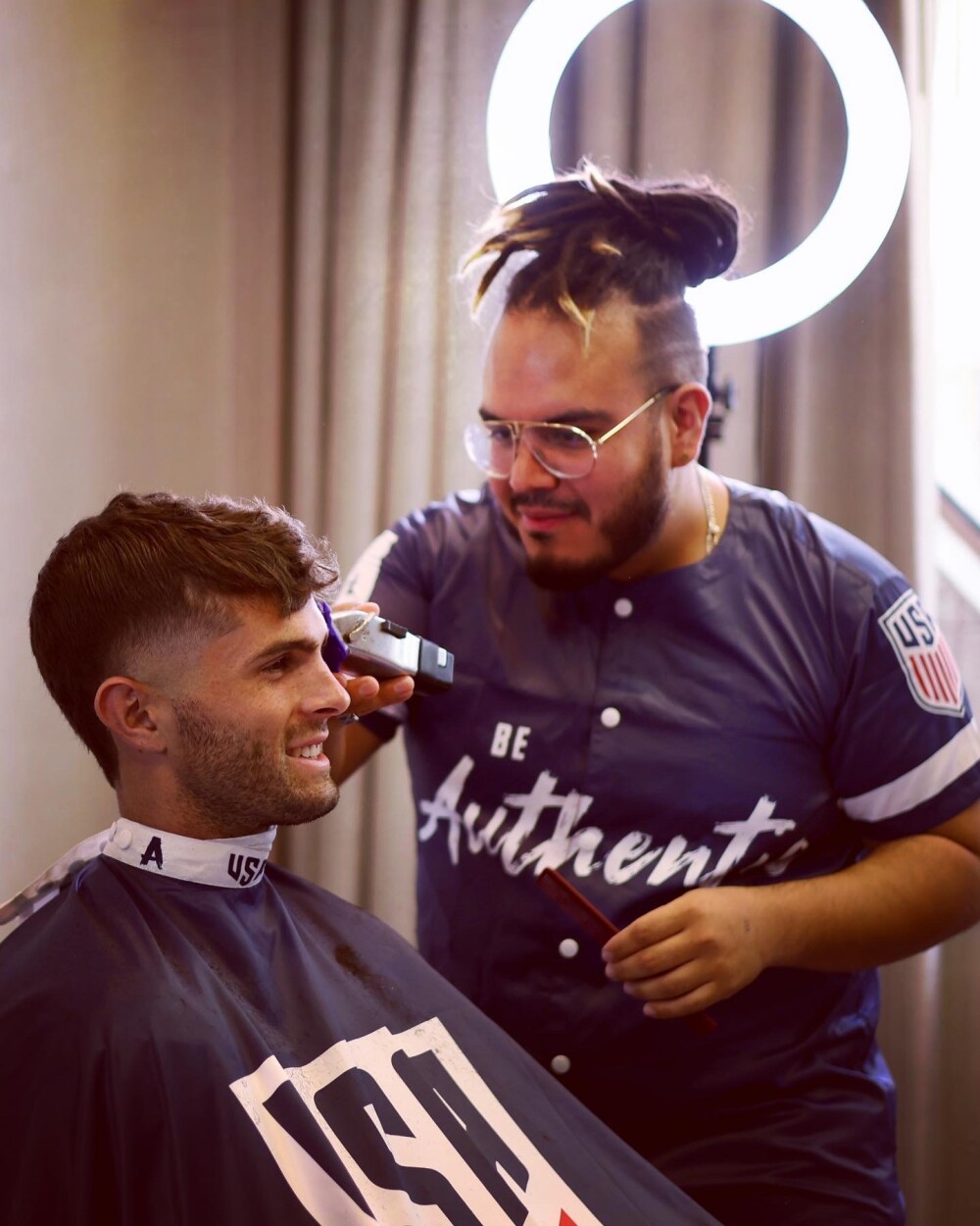 David Marulanda y su historia para llegar a ser el barbero de la Selección de Estados Unidos ...