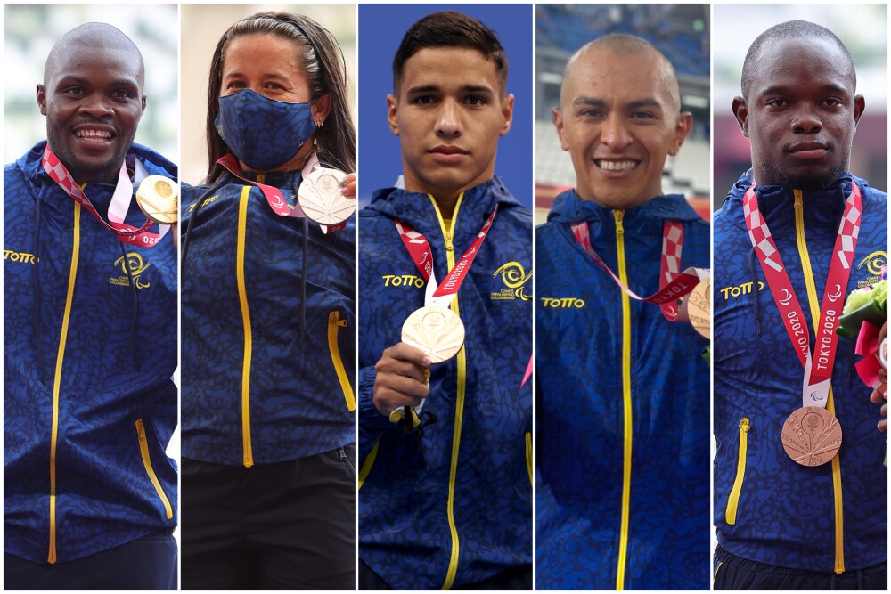 Jornada Brillante Para Colombia En Los Juegos Paralímpicos Cinco