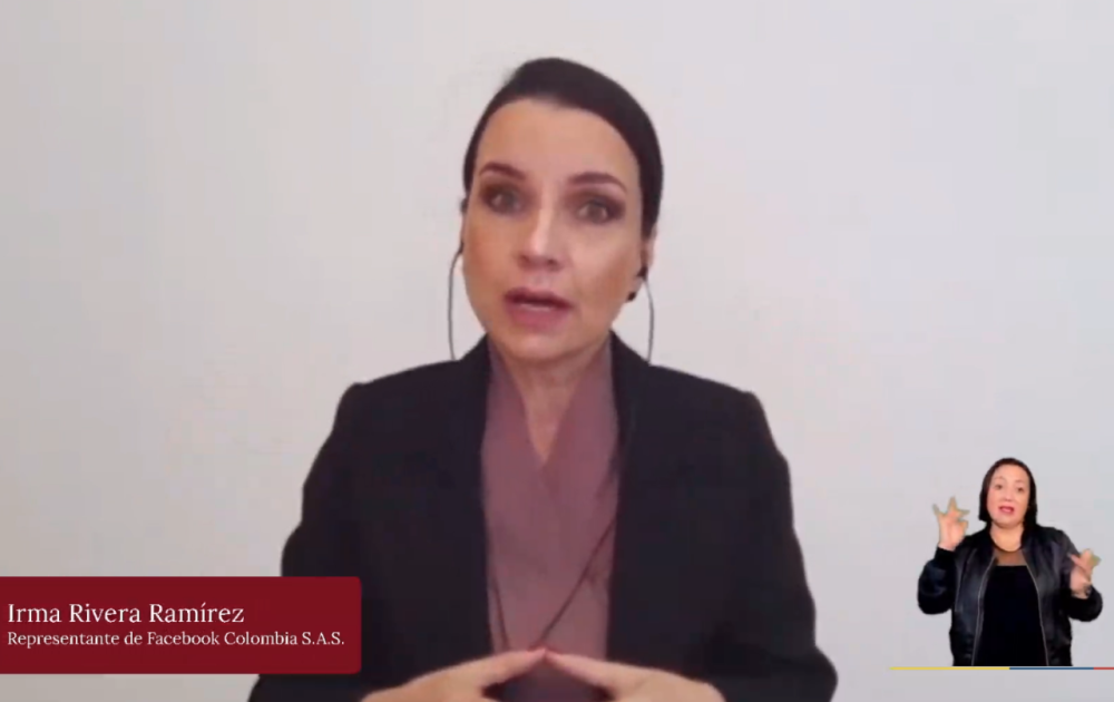 Facebook Colombia no tuvo injerencia en la decisión que reclama Esperanza Gómez: vocera Irma ...