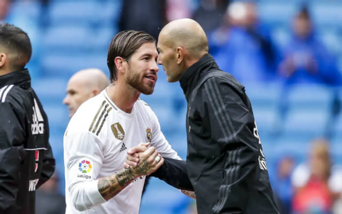 Autorización del jefe para Sergio Ramos: Zidane apoyó la intención del español de jugar los ...