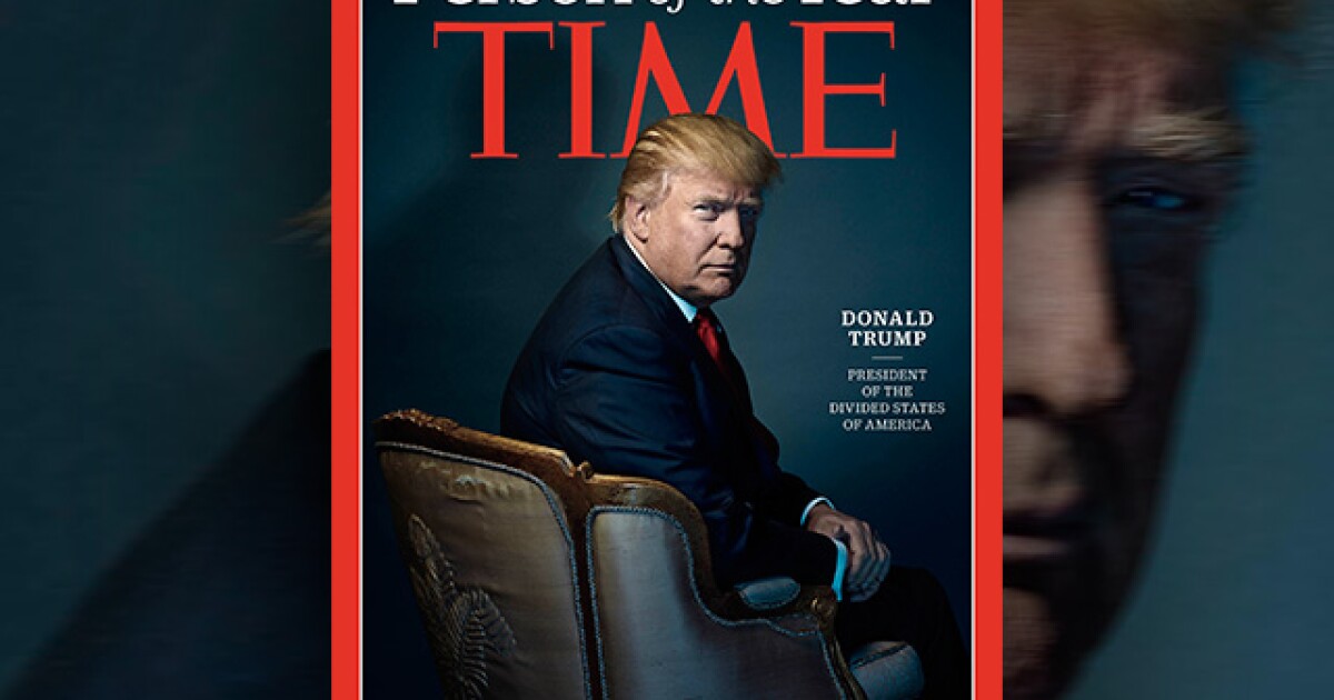 Controversia por supuestos cachos a Trump en portada de revista Time ...
