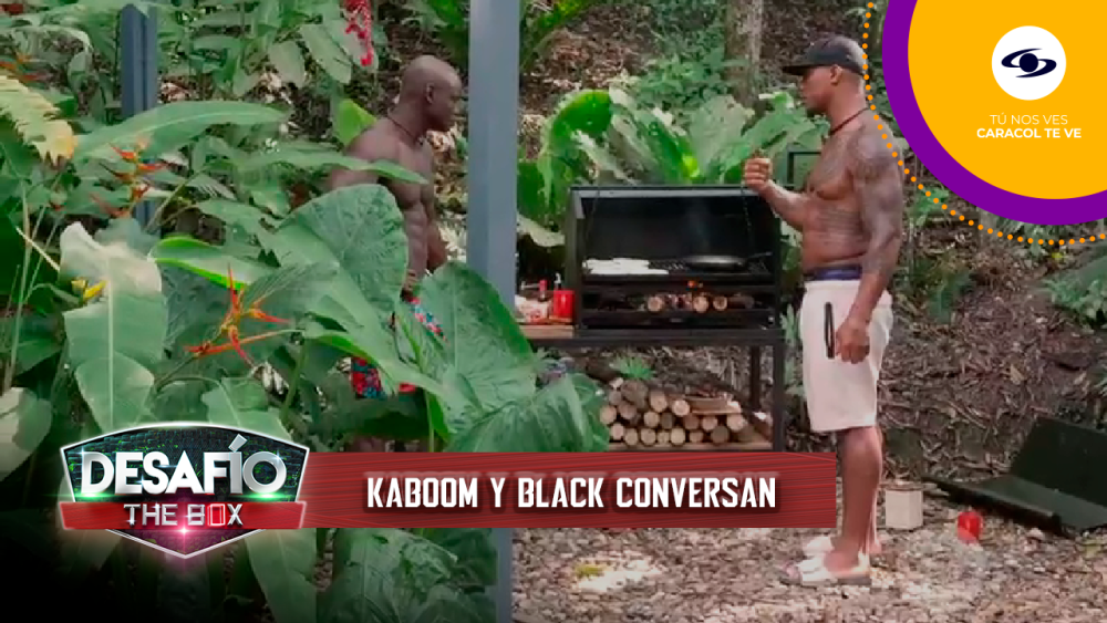 Kaboom le pide a Black en el Desafío The Box que sea un poco más asertivo cuando haya ...