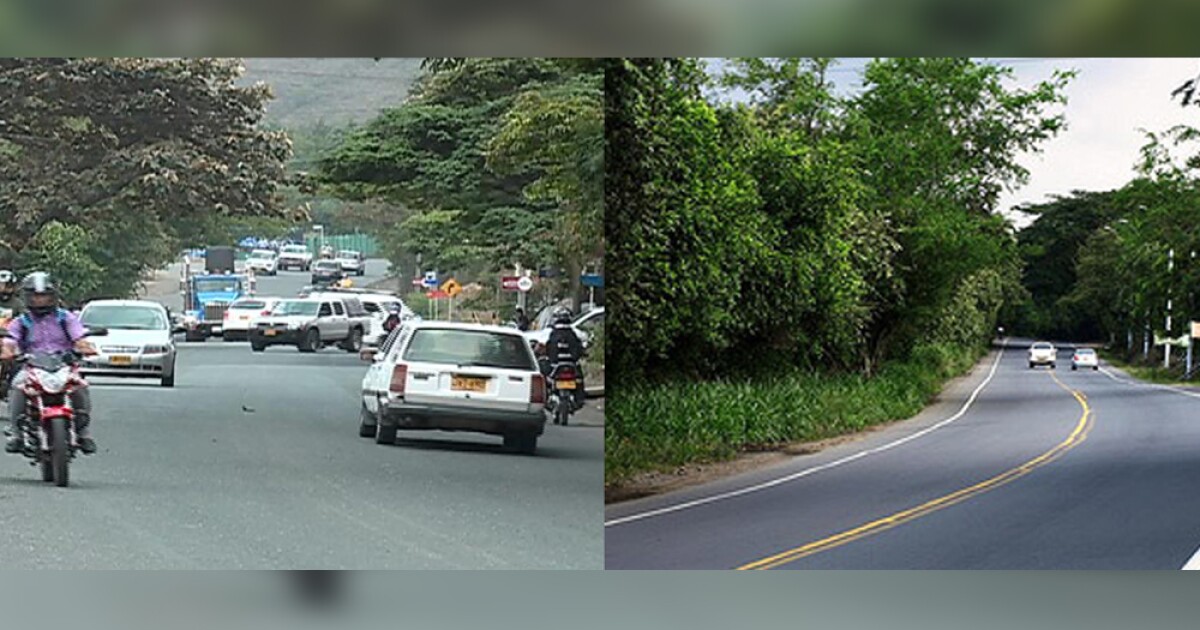 Estos son los desvíos en la antigua vía Cali-Yumbo por obras de ...