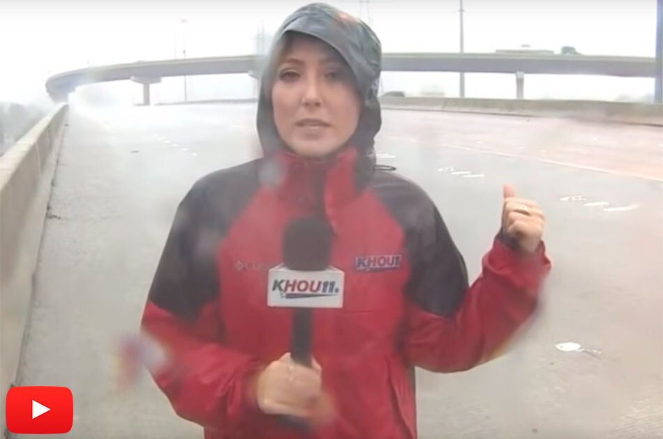 Reportera al rescate: interrumpió su trabajo para salvar a conductor en ...