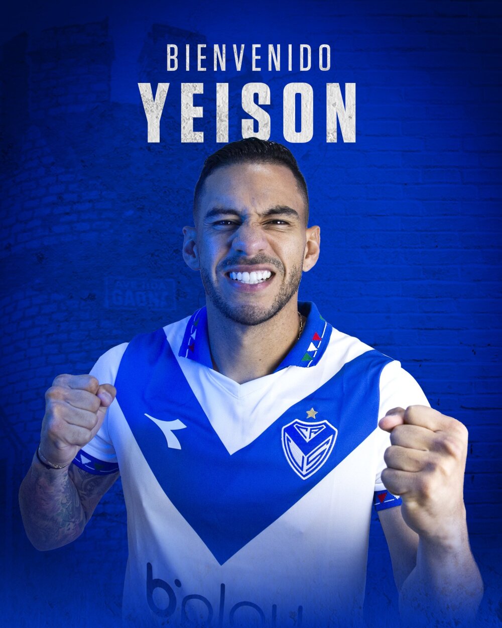Yeison Gordillo fue presentado como nuevo jugador de Vélez Sarsfield: firmó hasta el 2025 ...