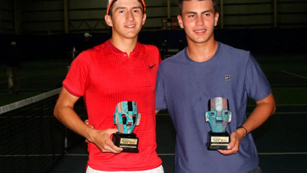 Mateo Gómez, subcampeón de dobles de la Copa Mundo Maya - GolCaracol