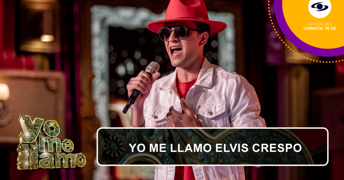 Yo Me Llamo Elvis Crespo Se Quiebra En El Escenario Y Revela El