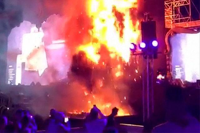 Una falla eléctrica provocó voraz incendio en festival Tomorrowland de ...