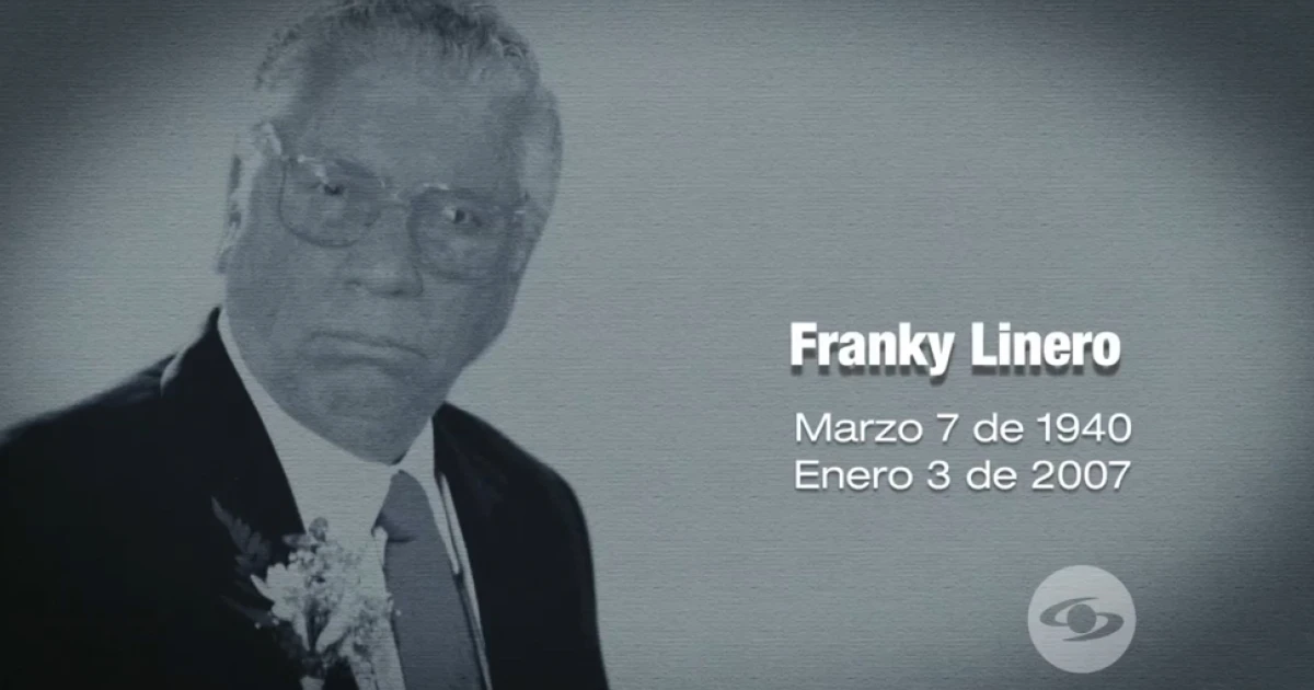 Estas fueron las verdaderas causas de la muerte del actor Franky Linero ...