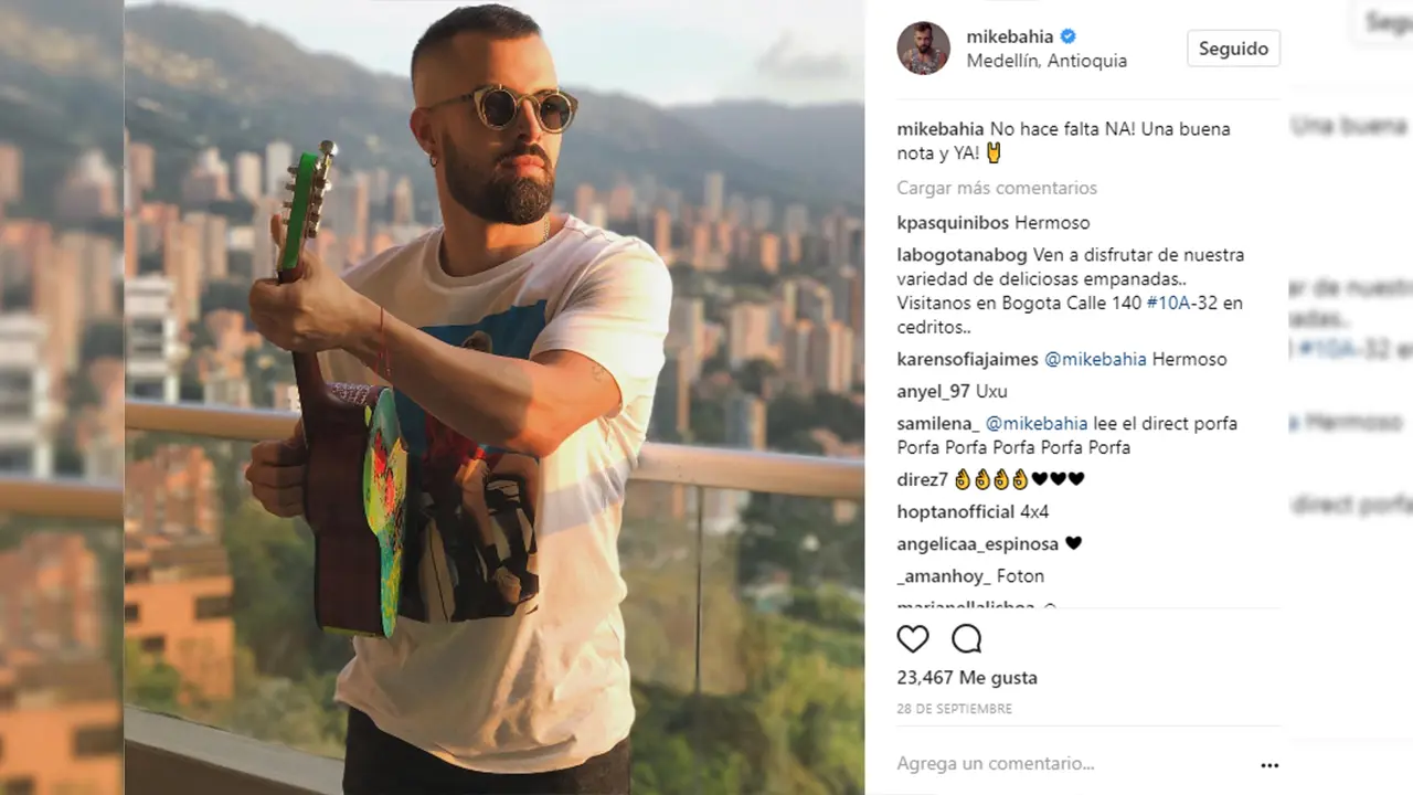 Mike Bahía, ¡feliz y con su nueva casa disquera! - CaracolTV