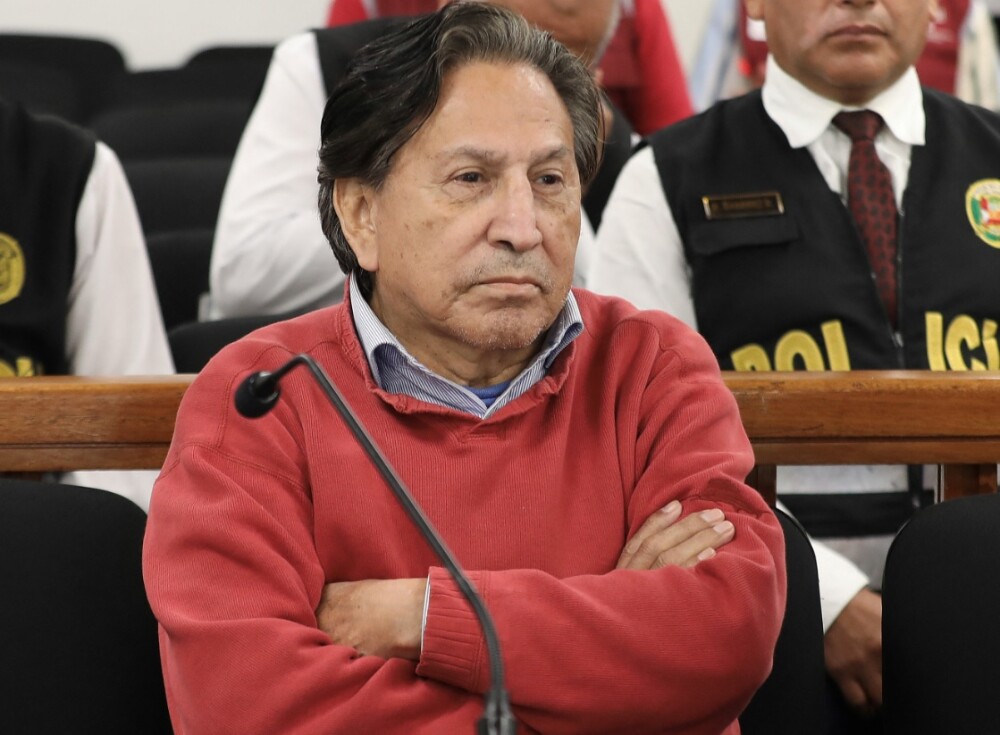 Alejandro Toledo Expresidente De Perú Fue Trasladado A Una Cárcel De