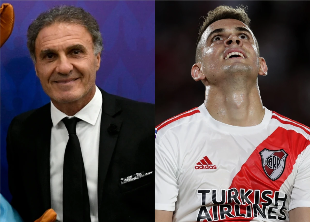 Los elogios del campeón del mundo Óscar Ruggeri a Rafael Santos Borré ...