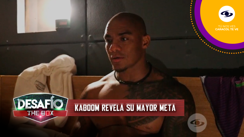 Kaboom revela su sueño más grande y lo que quiere conseguir al participar en el Desafío The Box ...