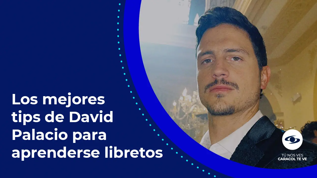 Este es el máximo de hojas que se ha aprendido David Palacio para una escena en Klass 95 - CaracolTV