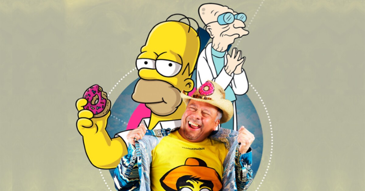 ¡Imperdible! ¡la voz que le dio vida a Homero Simpson llega a Colombia ...