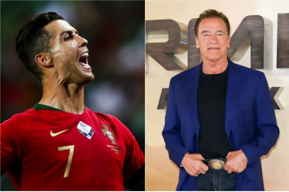 Cristiano Ronaldo, el sucesor de Arnold Schwarzenegger: “Es el nuevo ...
