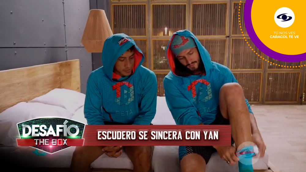 Escudero le dice a Yan que le pidió el chaleco de sentencia a Alpha en el Desafío The Box ...