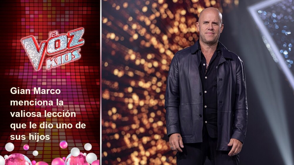 Gian Marco destaca la gran lección que le dio uno de sus hijos y le habla a su niño interior ...