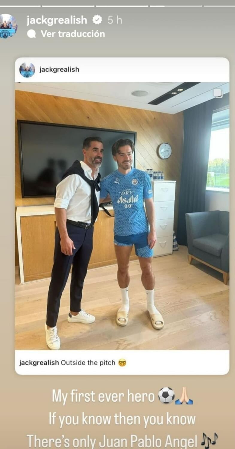 Juan Pablo Ángel, el héroe de Jack Grealish en su infancia - BluRadio