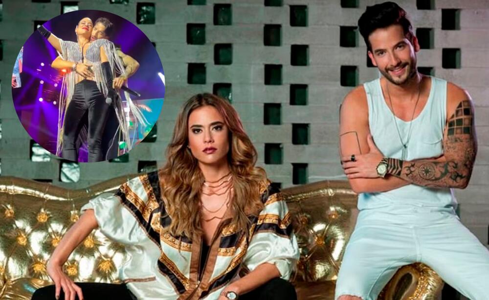 Concierto de La Reina del Flow en Bogotá: Yeimy y Charly se dieron apasionado beso - CaracolTV